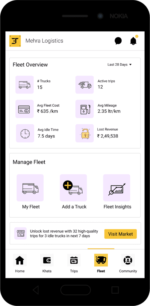 Fleet Growth Platform for Truck Owners - Egaltrans